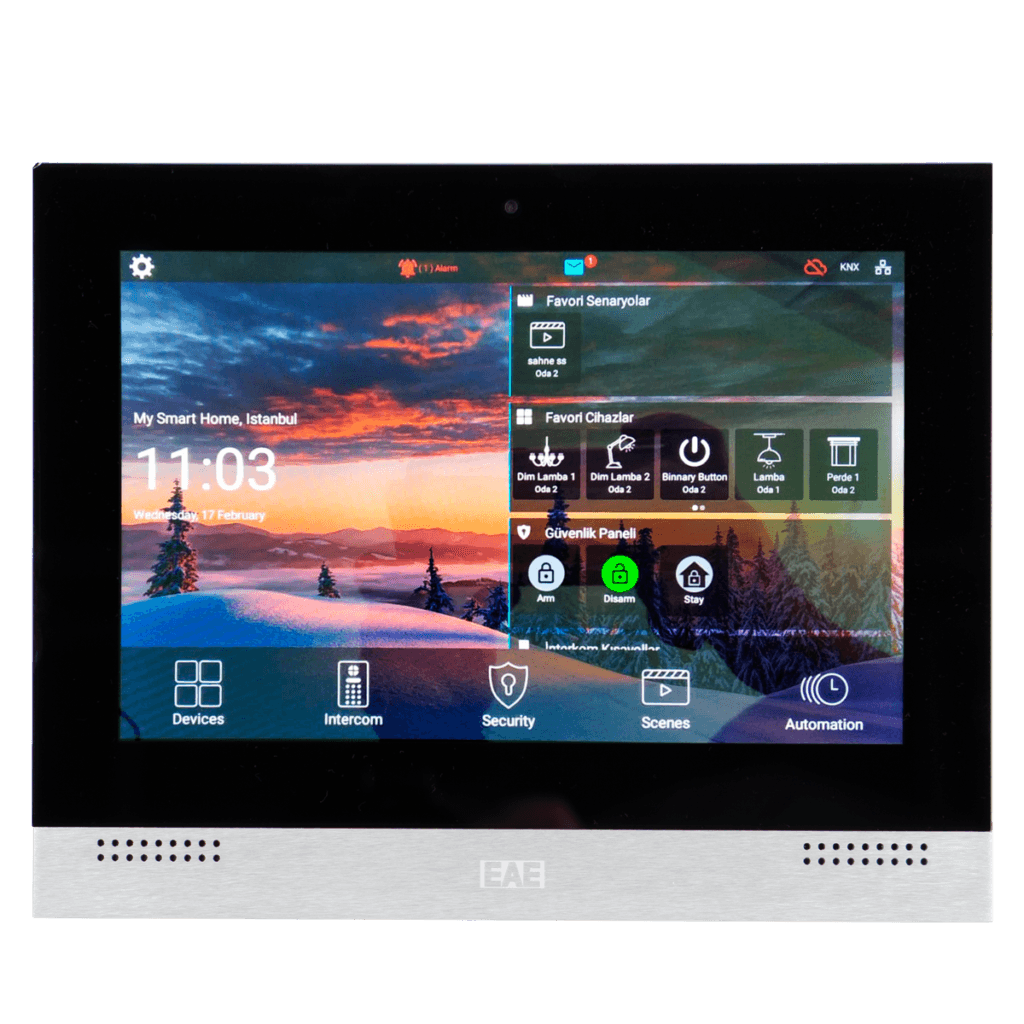 KNX-Shop-Srbija. MIOLA TOUCH PANEL 10.1 inch, 2x ethernet, 5ch input